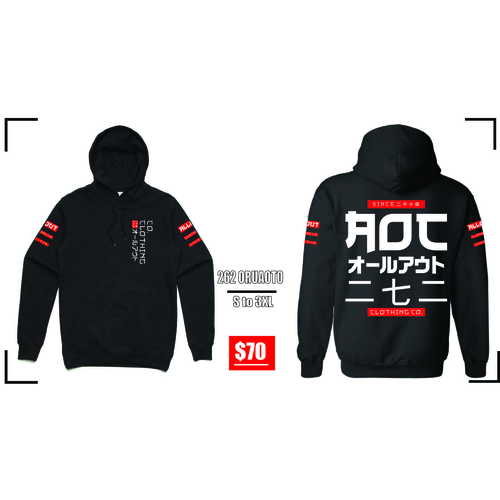 Oruato 262 Hoody - Tops-Sweaters : All Out Co - AOC CLOTHING CO.